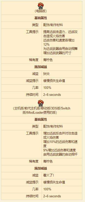 《泰拉瑞亚》烈火手套合成方法一览_红猪下载站hongpig.com